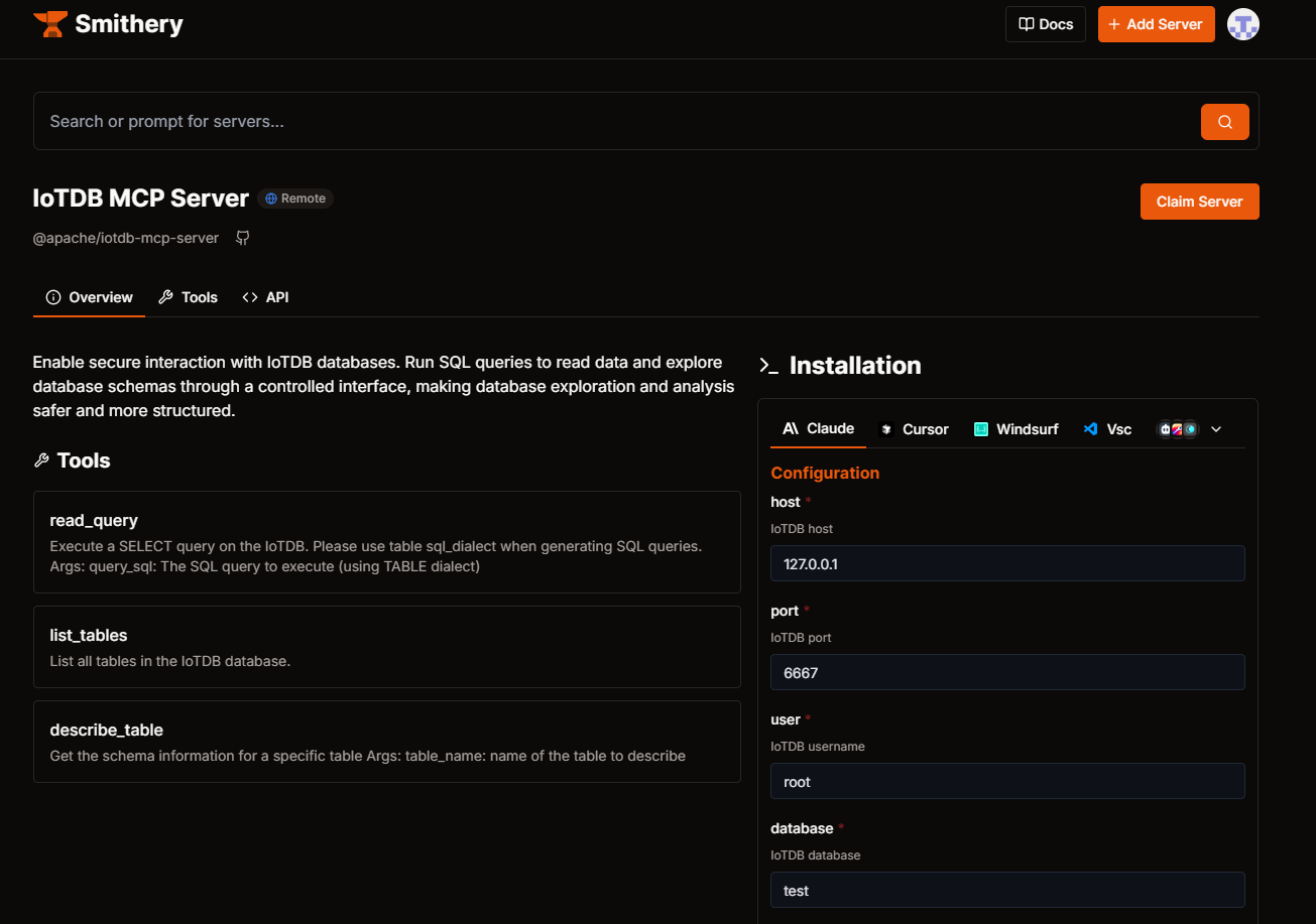 IoTDB MCP 获官方收录！从冷门协议到行业焦点：MCP 如何改变 AI 与数据的交互方式？-天谋科技IoTDB